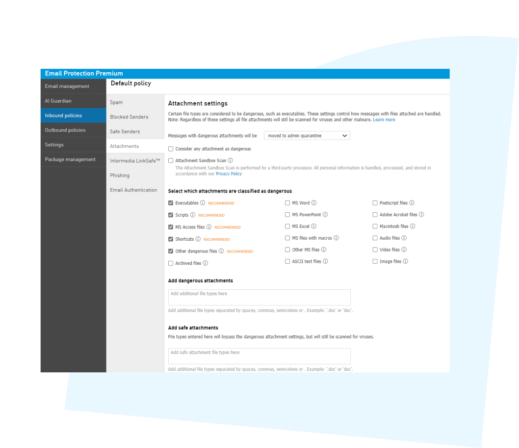 Email Protection Software Service for Businesses - Intermedia