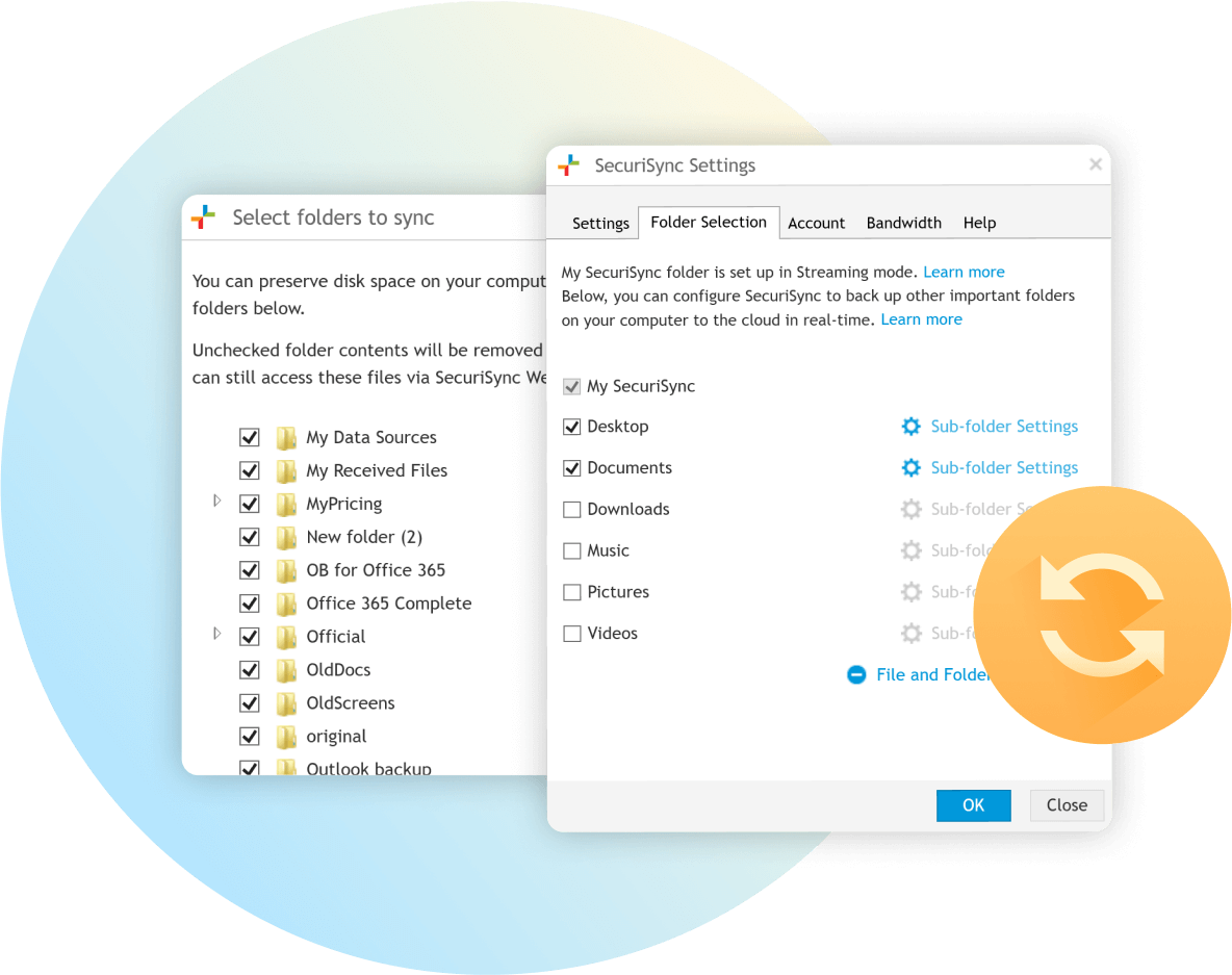 SecuriSync: Secure Cloud Sync & Backup - Intermedia